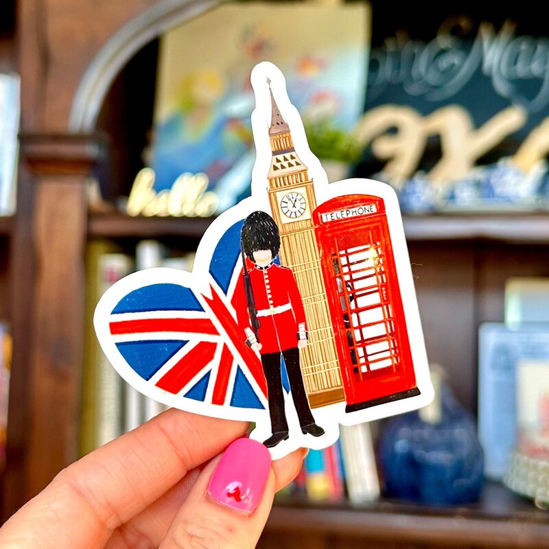 London Stickers - Etsy