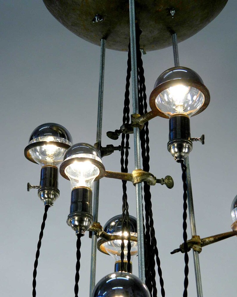 Chandeliers, Lighting, Unique Chandelier, Custom Lighting, Repurposed ...