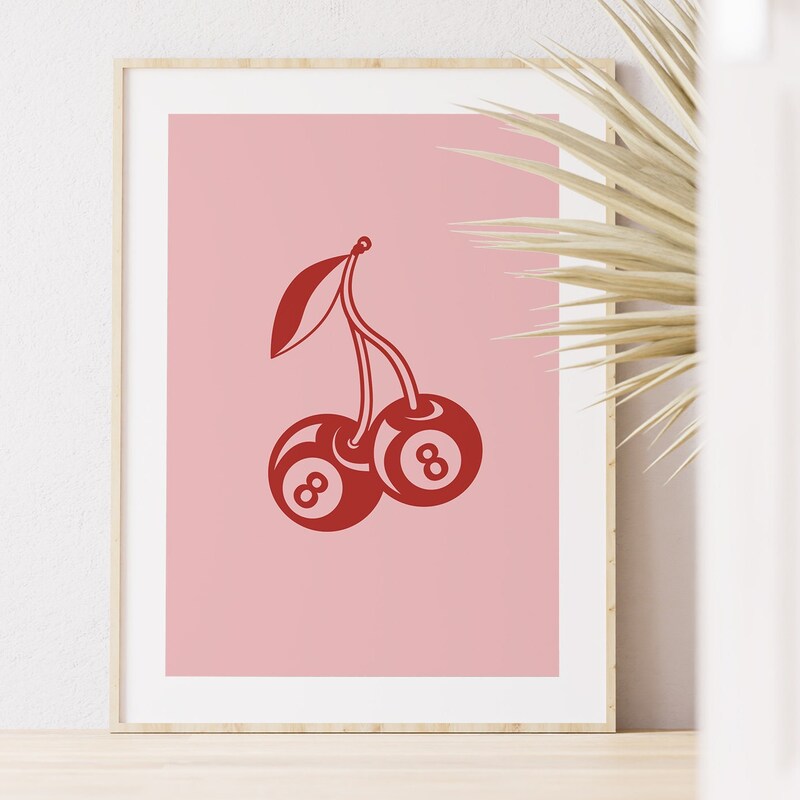 Cherry Print - Etsy