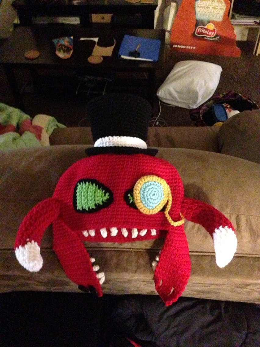 Gentleman Cho'gath Beanie (red, Top Hat, Cap,beanie) League of Legends ...