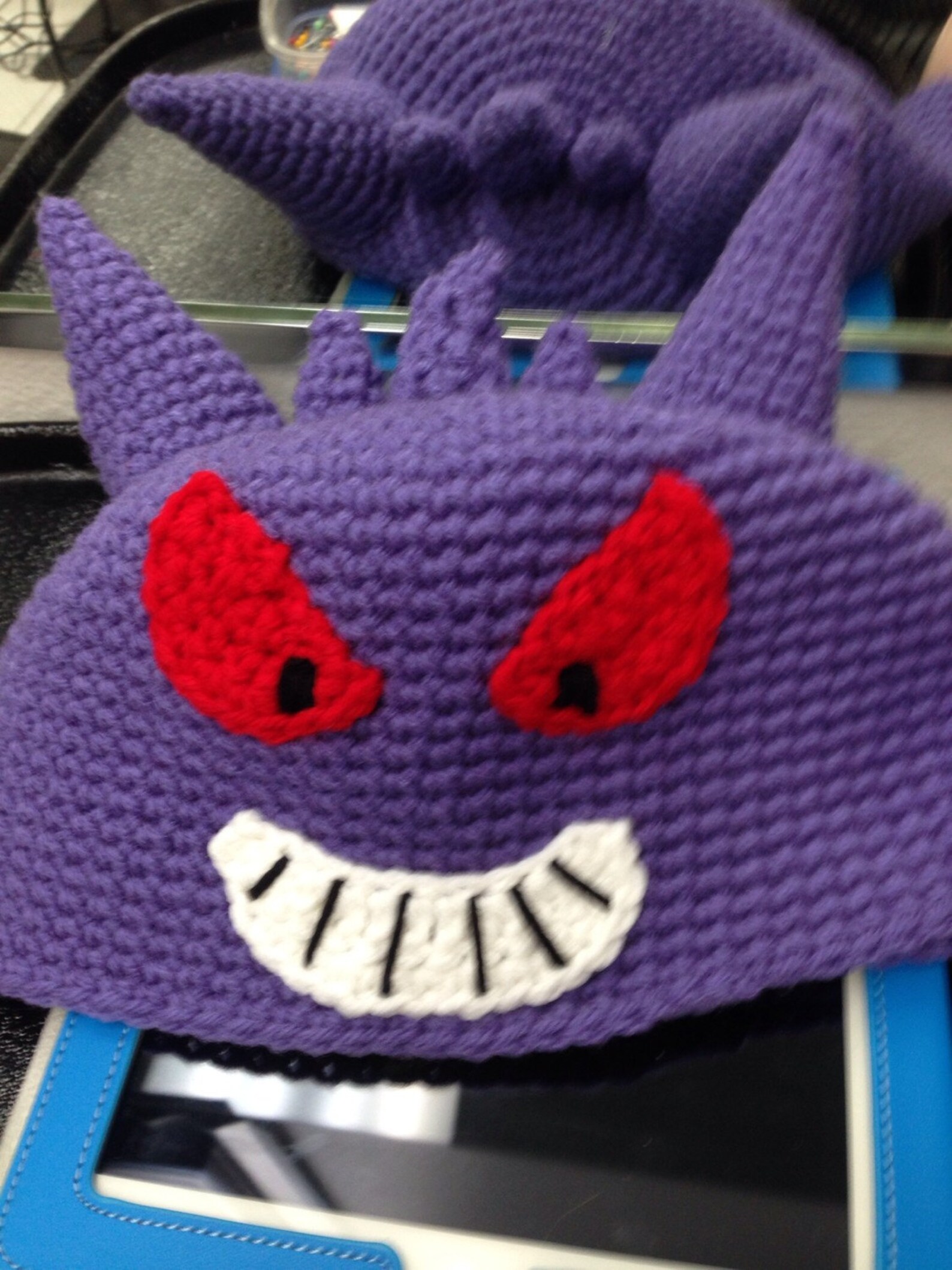 Gengar (pokemon, Hat, Cap, Beanie) - Etsy