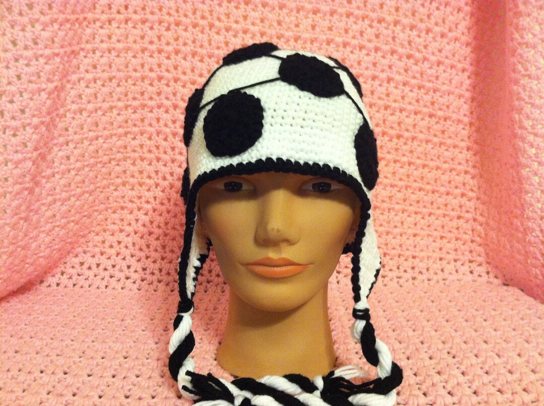 Soccer ball, Hat, Cap, Beanie, Futbal - Etsy