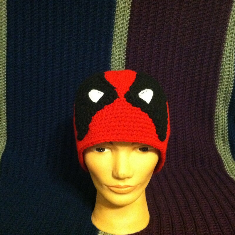 Deadpool Beanie - Etsy