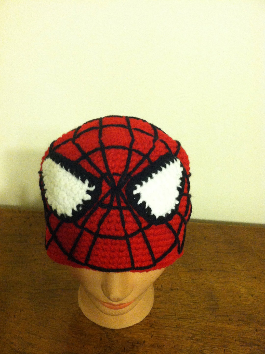 Spiderman (marvel, Black, Red, Beanie, Hat,cap) Spider Man - Etsy