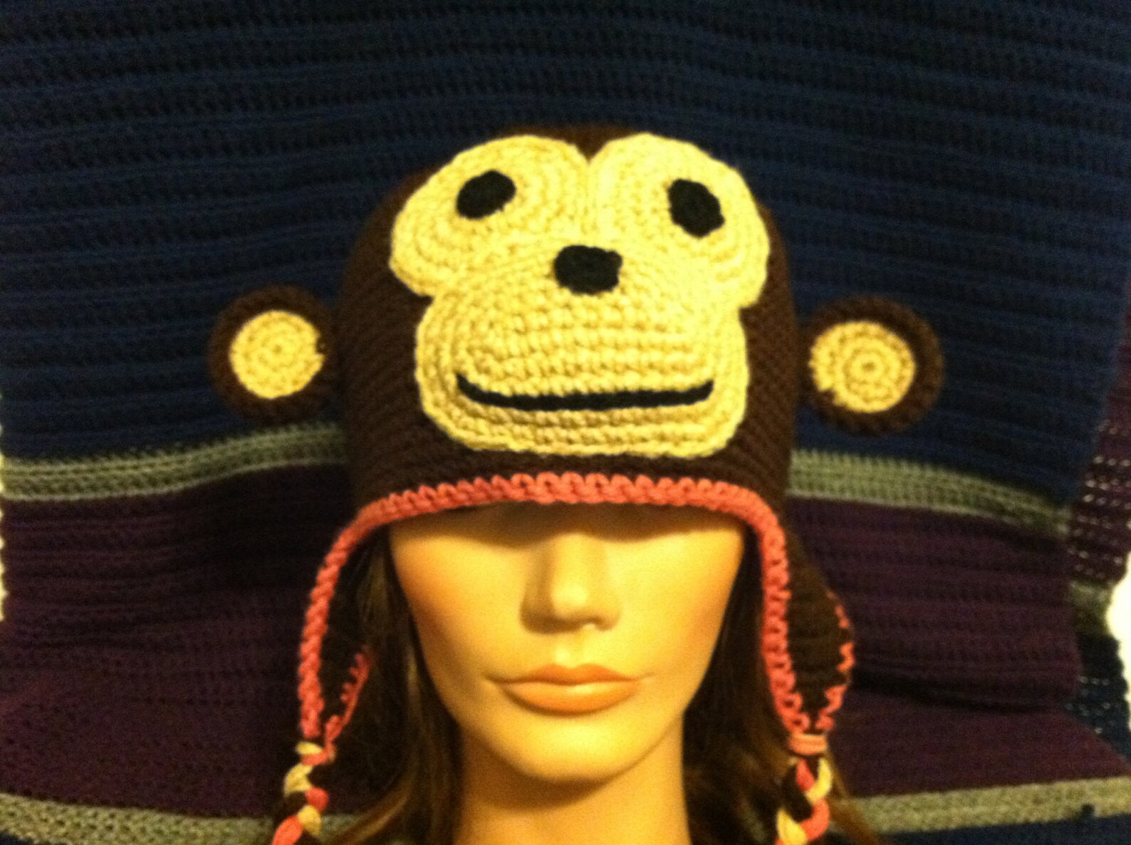 Monkey (crochet, Hat, Cap, Beanie) Jungle Fun - Etsy