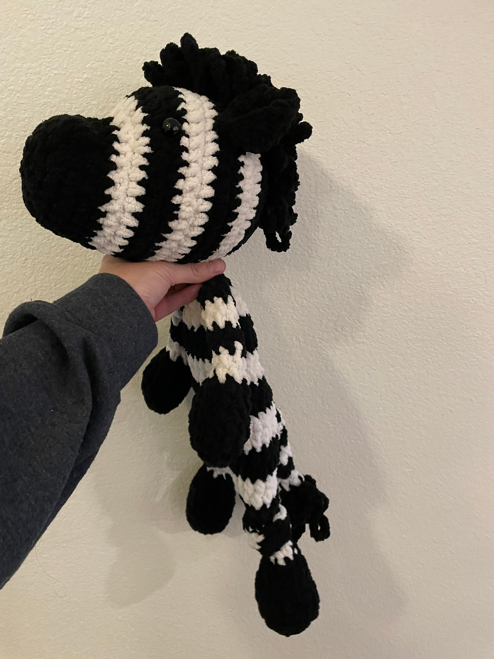 Extra Large Zebra Snuggler Extra Large Zebra Lovie Boho Baby Blanket ...