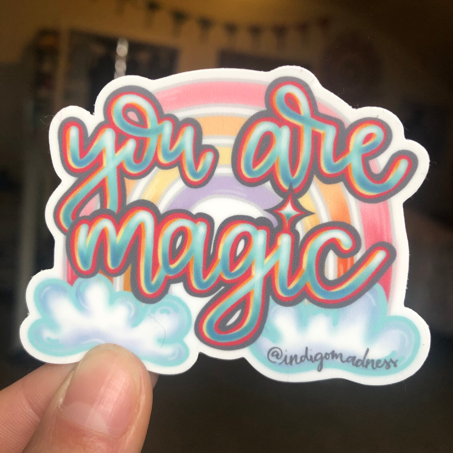 You Are Magic Vinyl Sticker | Etsy