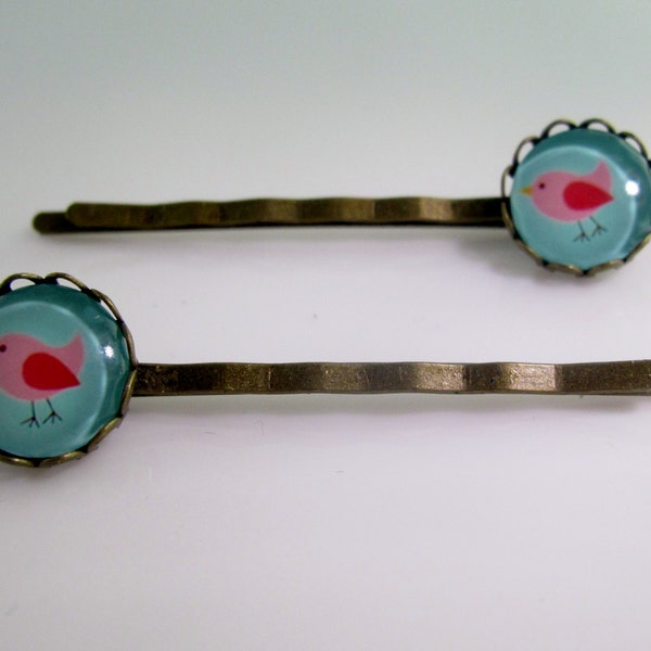 Bird Hair Clip - Etsy