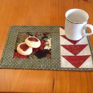 Mug Rug Pattern . Pdf Snack Mat Pattern Set No. 7. Geese and - Etsy