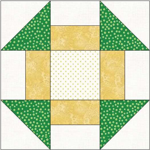 Churn Dash Quilt Pattern - Etsy