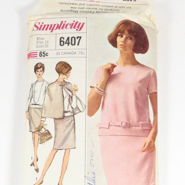 1960s Cape Pattern - Etsy