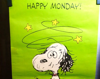 Snoopy Vintage Poster - Etsy