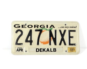 Y2k License Plate - Etsy