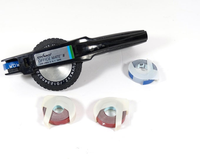 Vintage Dymo Office Mate II Label Maker - Vintage Office Vintage Dymo ...