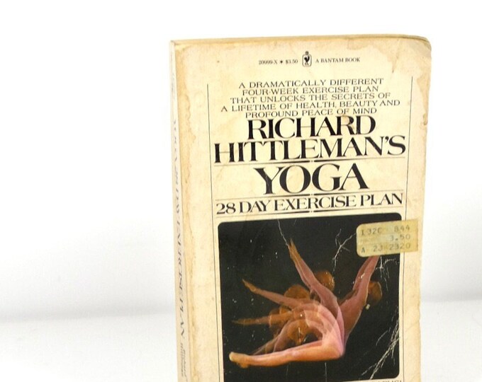 1982 Yoga Book 80s Fitness 80s Yoga Richard Hittleman's Yoga - Etsy