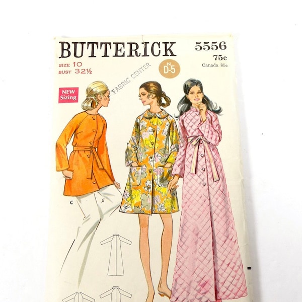 Butterick Robe 70s - Etsy