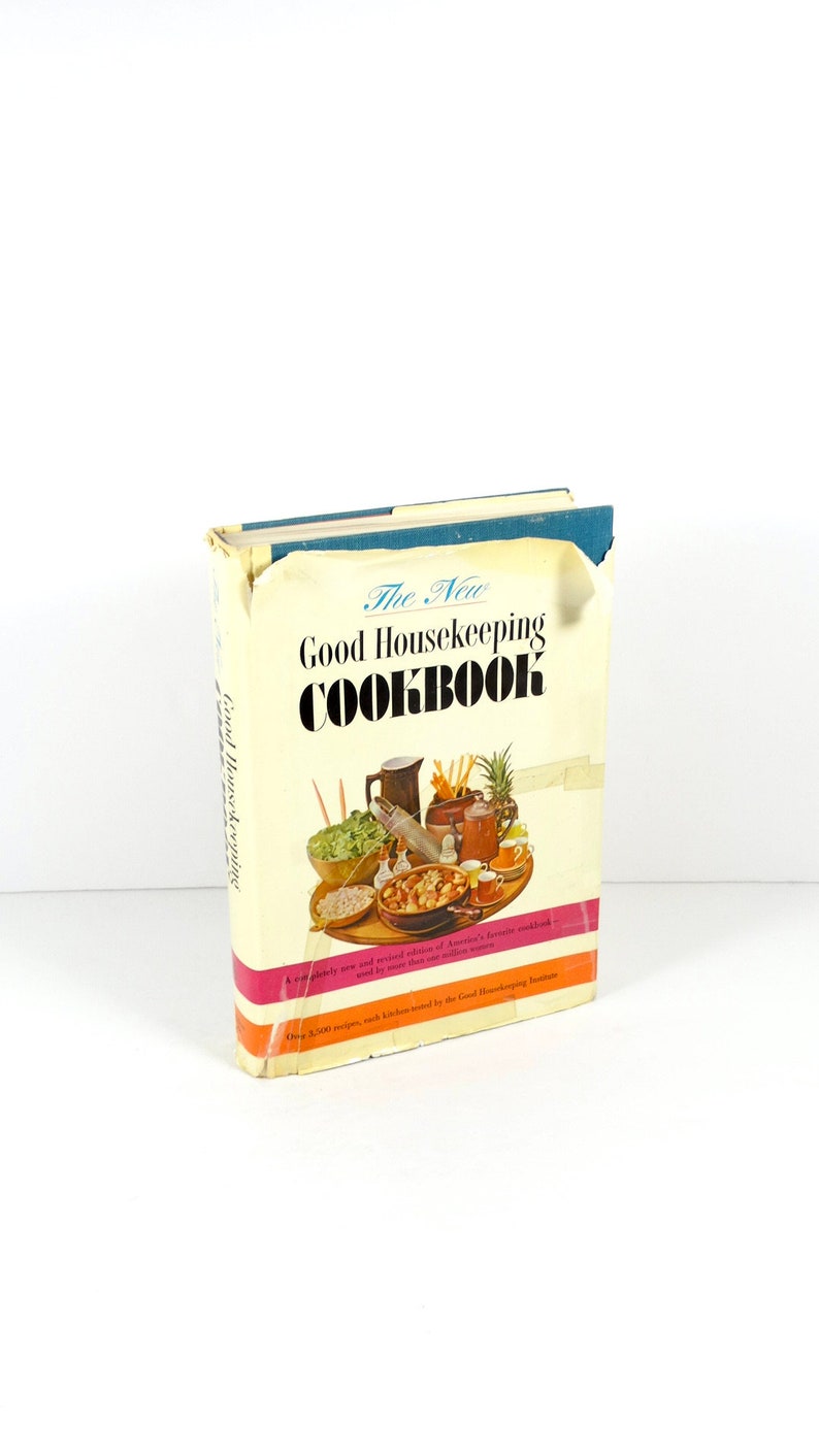 1963 the New Good Housekeeping Cookbook 1960s Cook Book - Etsy