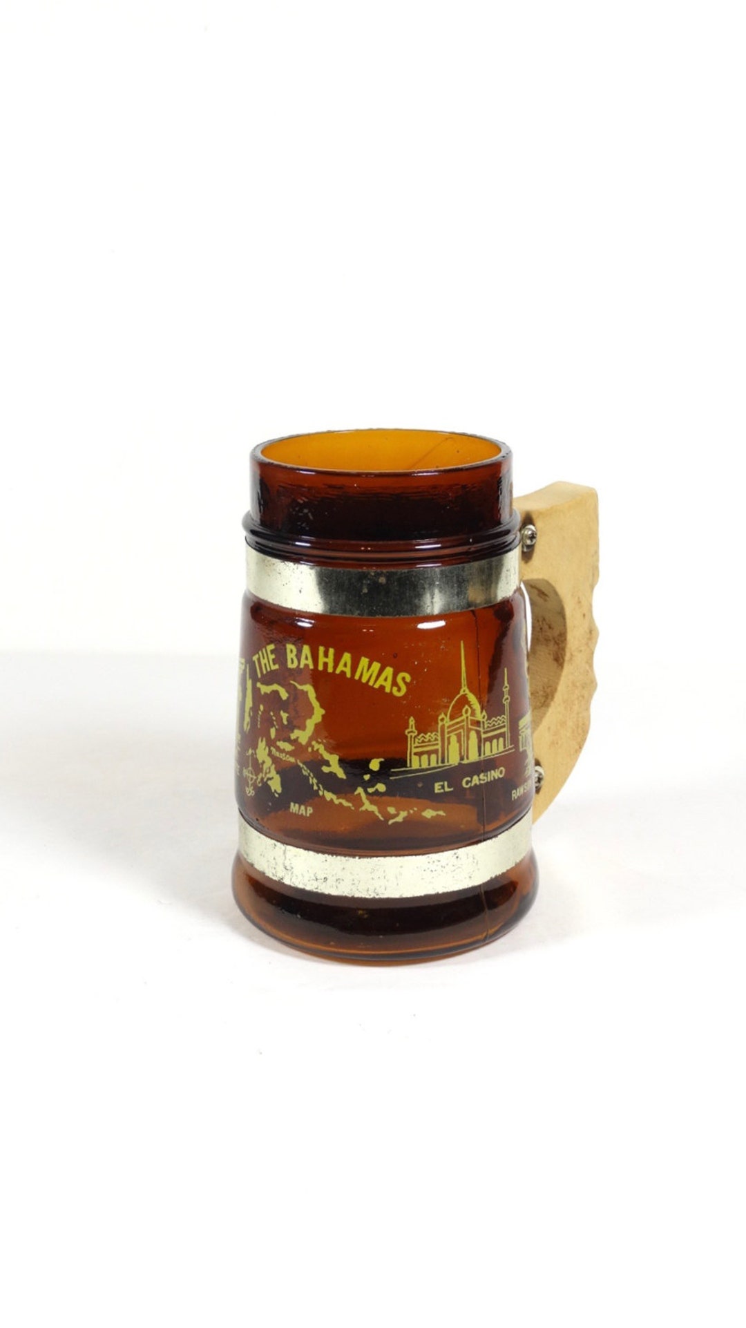 Bahamas Kitsch Grog Mug - Souvenir Siesta Ware Style Pirate Tiki Bar ...