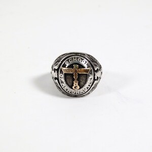 Sterling Silver Ring Boeing School of Aeronautics Pilot Ring Space Race ...