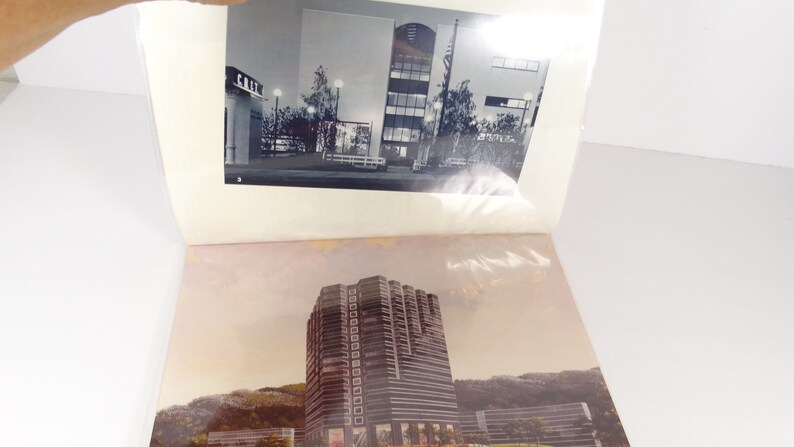 1970s Architect Drawings 70s Bank Design Exteriors Interiors Bank ...