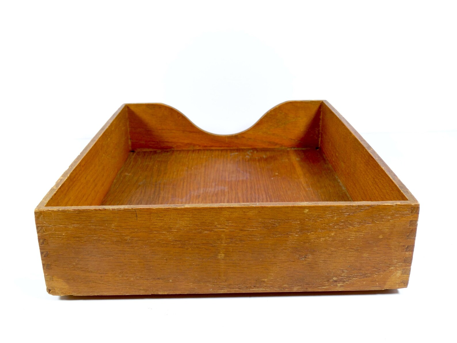 Antique Globe Wernicke Wood Office Tray No 2 20s-30s Wood Office Tray ...