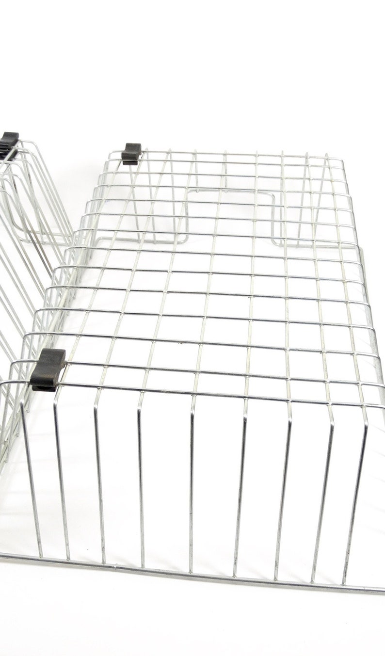 Vintage Wire File Baskets Legal Size Industrial Retro Midmod - Etsy