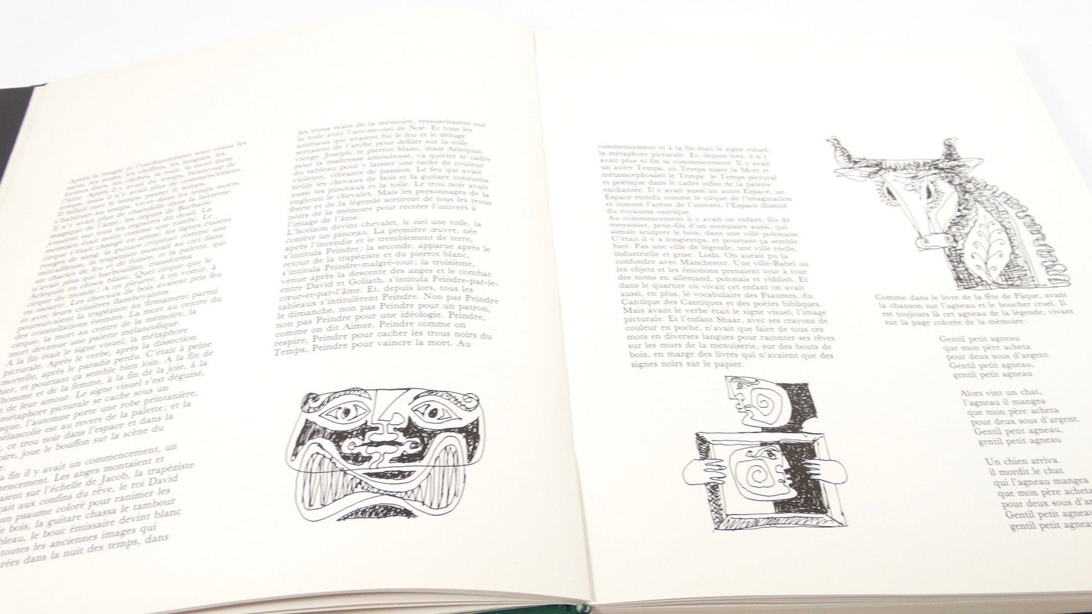 1980s Pinchas Shaar Portfolio Book Arte & Bibliopres Paris Brutalist ...