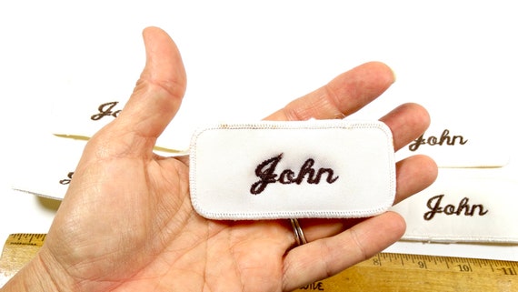 Vintage John Name Patch Uniform Patch John Patch Bowling Shirt | Etsy