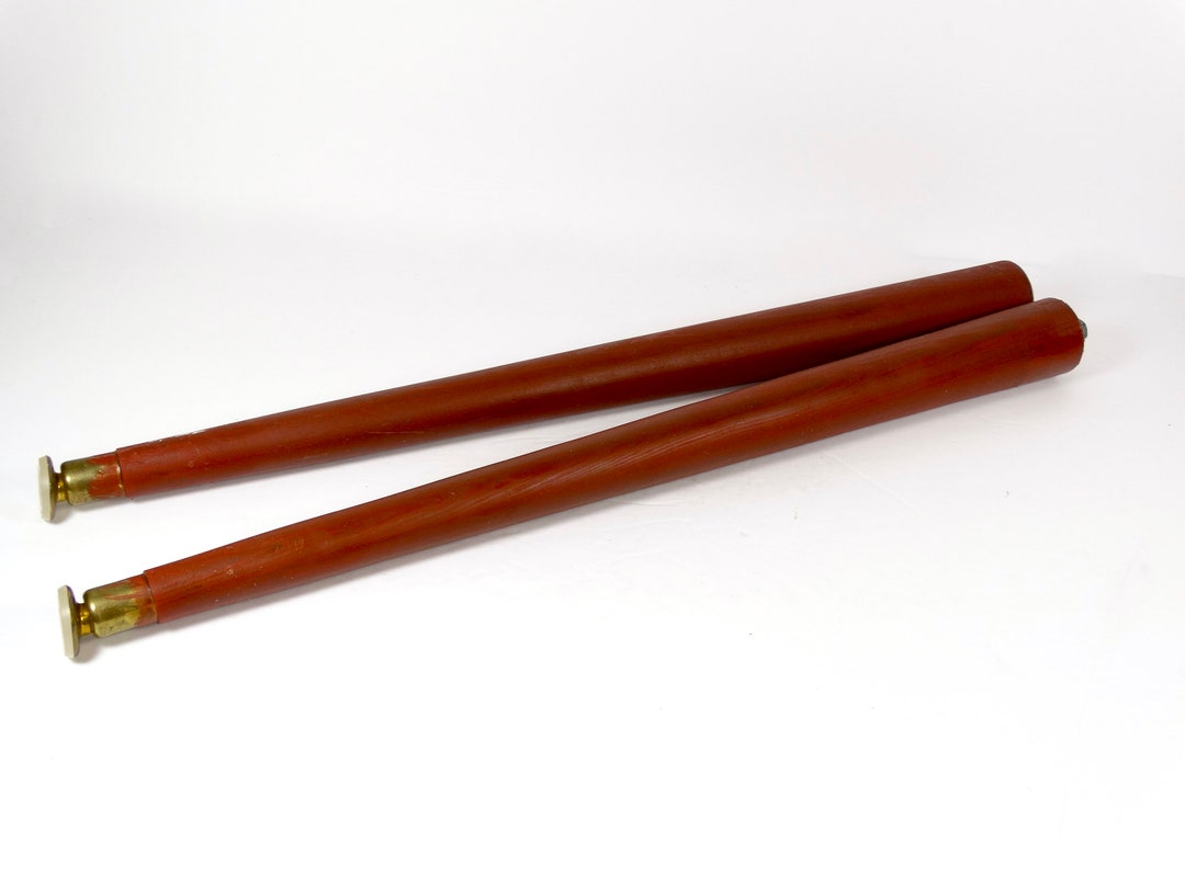 Vintage MCM Table Legs - Set of 2 Tapered Wood Legs Vintage Chair Legs ...