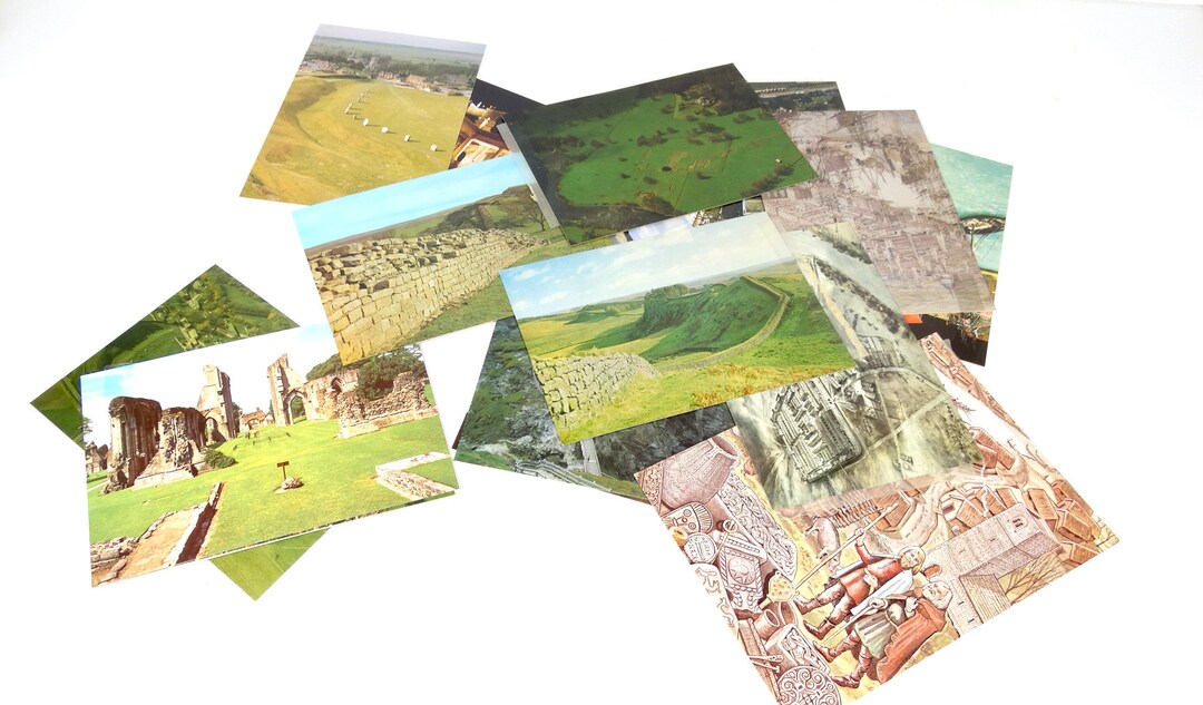 Lot 1980s Medieval British Ruins Postcards Unused Medieval England ...