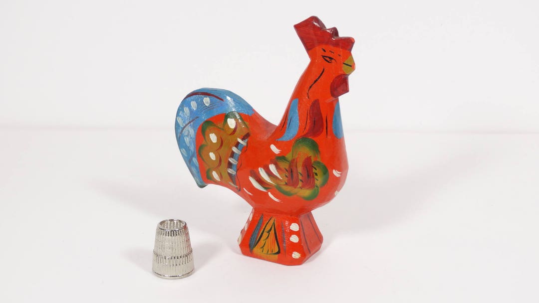Dala Rooster Vintage Dala Swedish Rooster, Vintage Akta Dalahemslojd ...