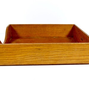 Antique Globe Wernicke Wood Office Tray No 2 20s-30s Wood Office Tray ...