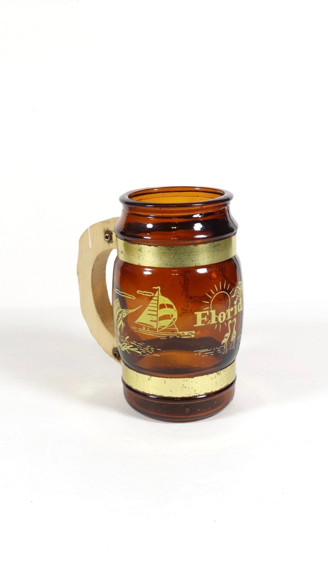 Florida Kitsch Grog Mug - Souvenir Siesta Ware Style Pirate Tiki Bar ...