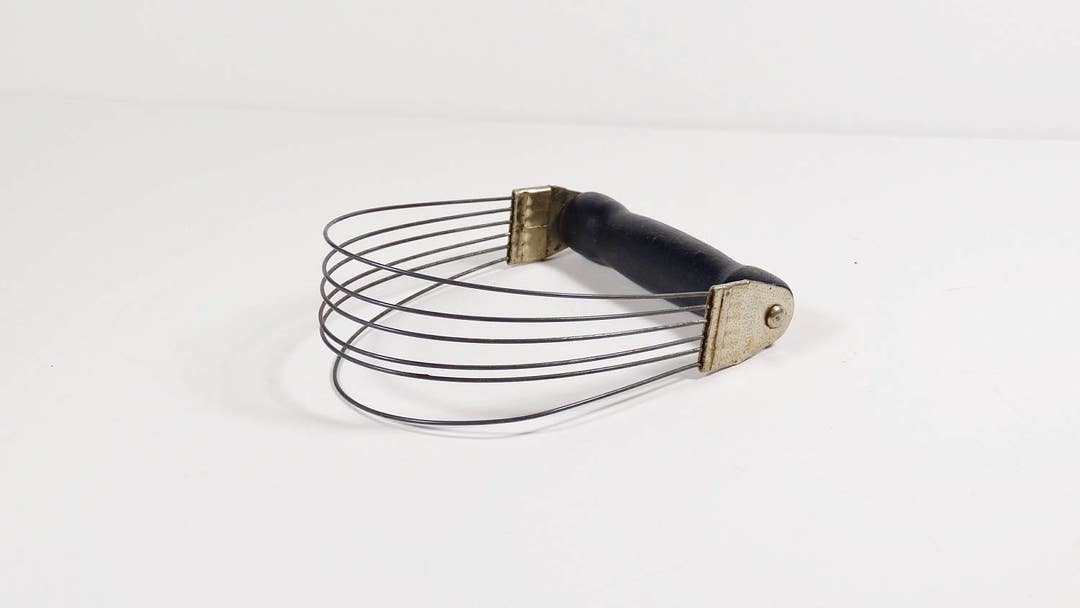 Androck Wood Handled Pastry Blender - Vintage Kitchen Rustic Cottage ...