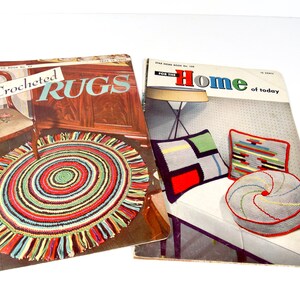 1950s-1960s Crochet Booklets Star Rug Book 93 108 134 - Set of 3 ...