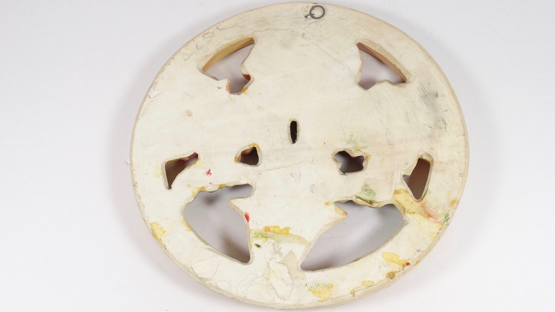 Plaster Chalkware Floral Wall Hanging 1930s 1940s Vintage - Etsy