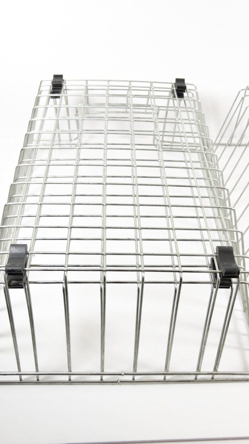 Vintage Wire File Baskets Legal Size Industrial Retro Midmod - Etsy