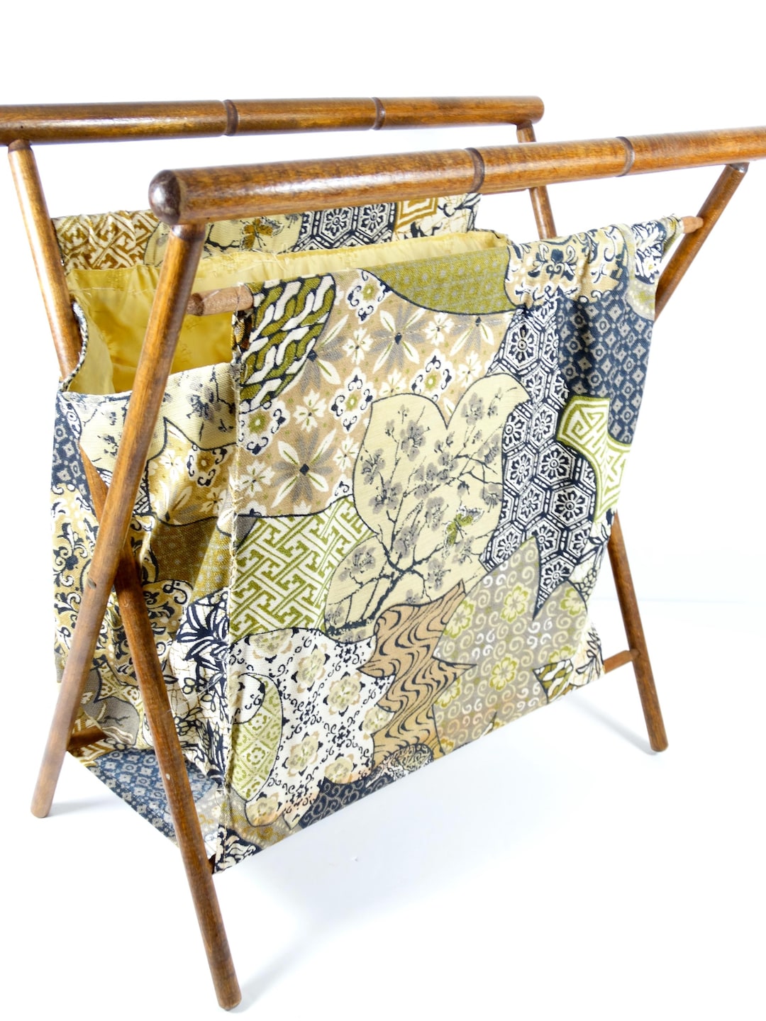 1960s Sewing Caddy - Folding Knitting Caddy Folding Sewing Caddy Sewing ...