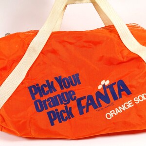 Rare 70s-80s Fanta Mini Tote Bag Fanta Promotional Tote 1970s 1980s ...