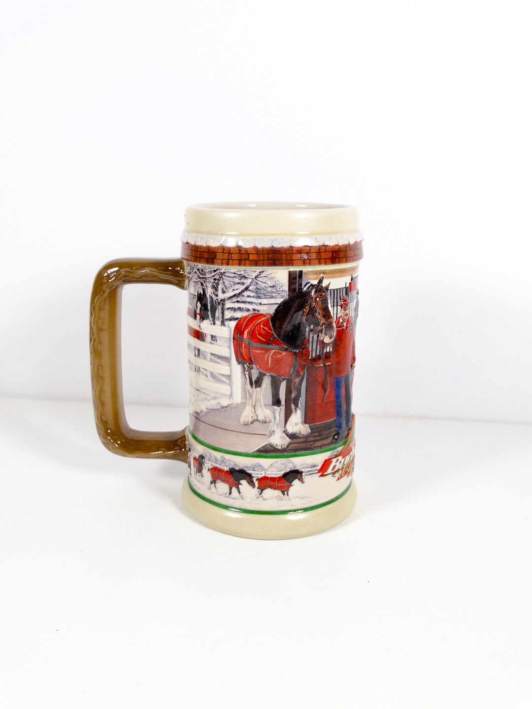 1998 Budweiser Mug Clydesdales at Home CS386 Bud Lover Clydesdale ...