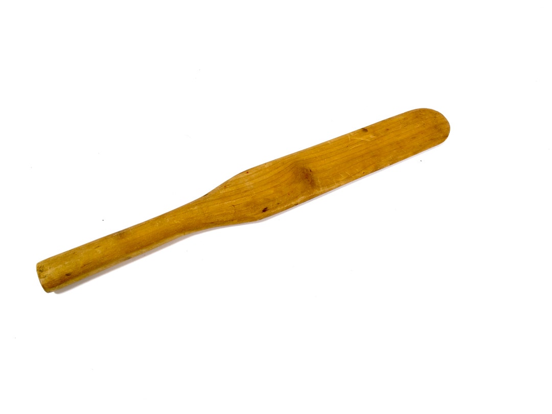 Antique Wood Kitchen Paddle Butter Paddle Pasta Paddle Wood Paddle Old ...