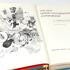 1963 the New Good Housekeeping Cookbook 1960s Cook Book Midcentury Cook ...
