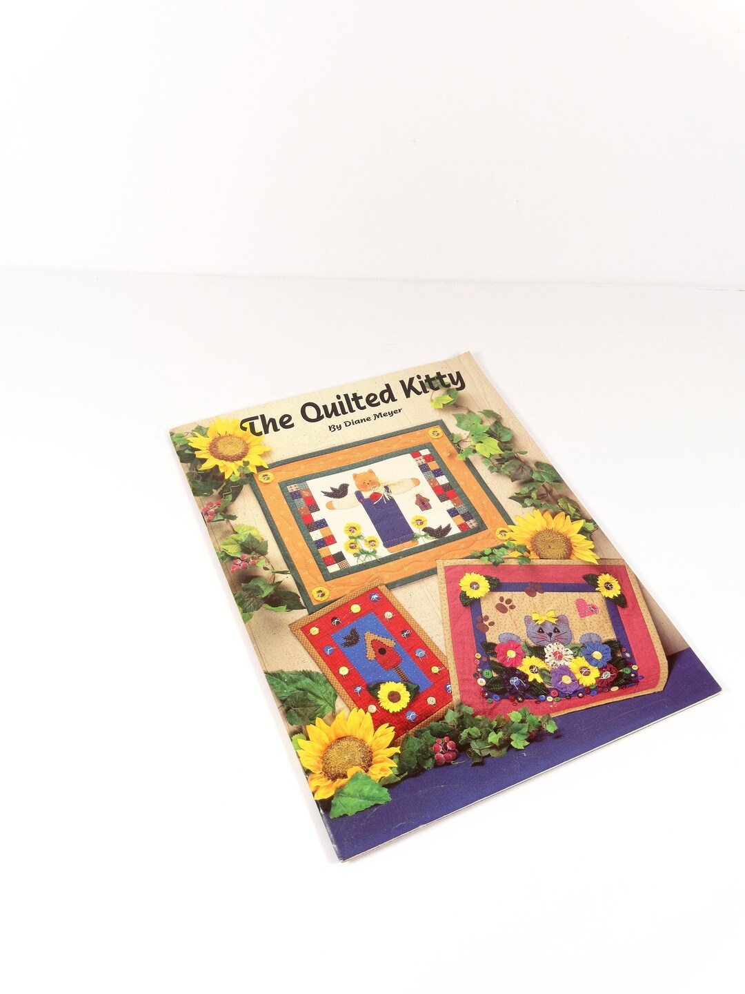 1995 the Quilted Kitty by Diane Meyer Cat Crafts Cat Sewing Patterns ...
