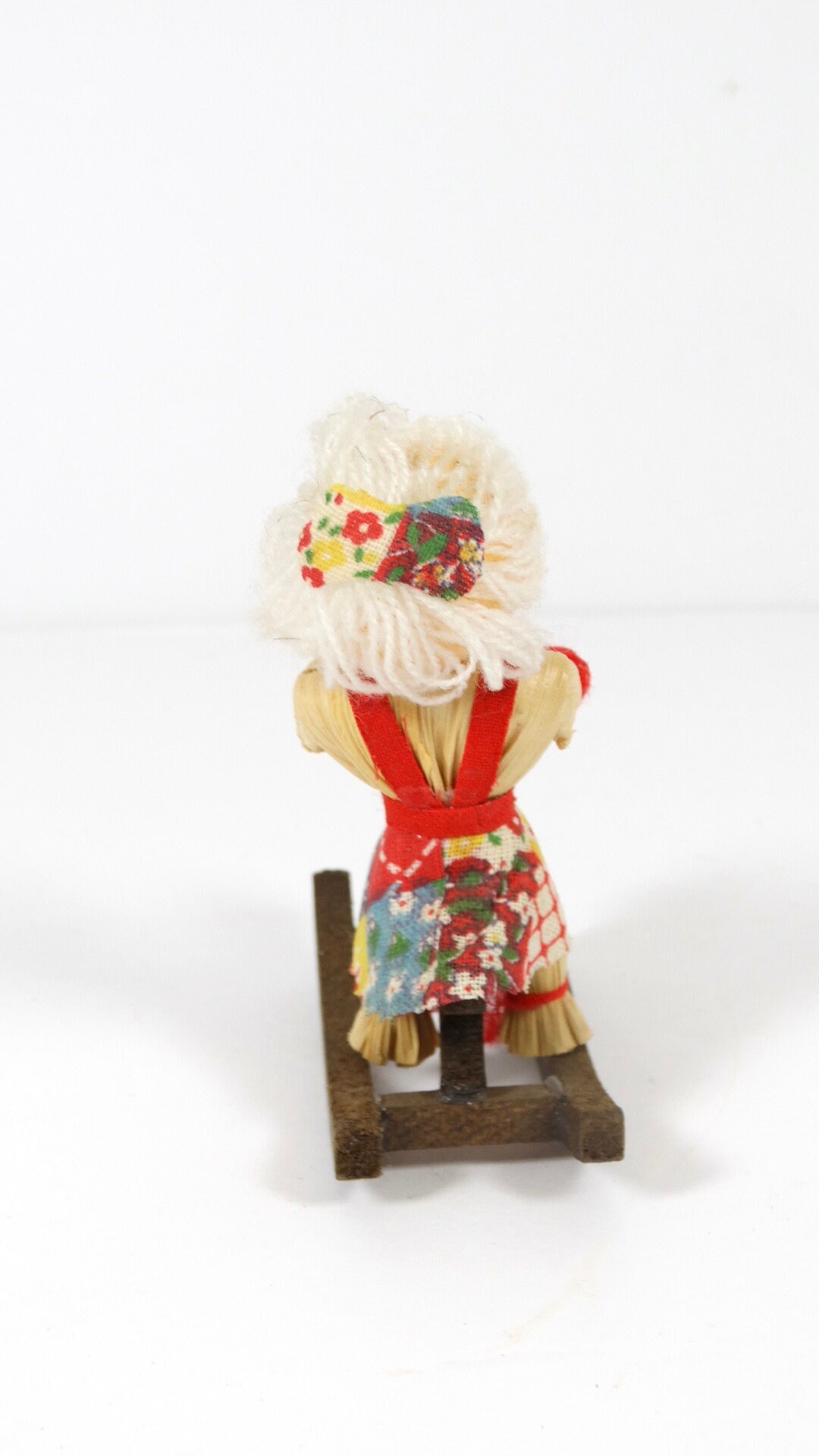 1970s Rocking Horse Doll Cornhusk Doll 70s Cornhusk Rocking - Etsy