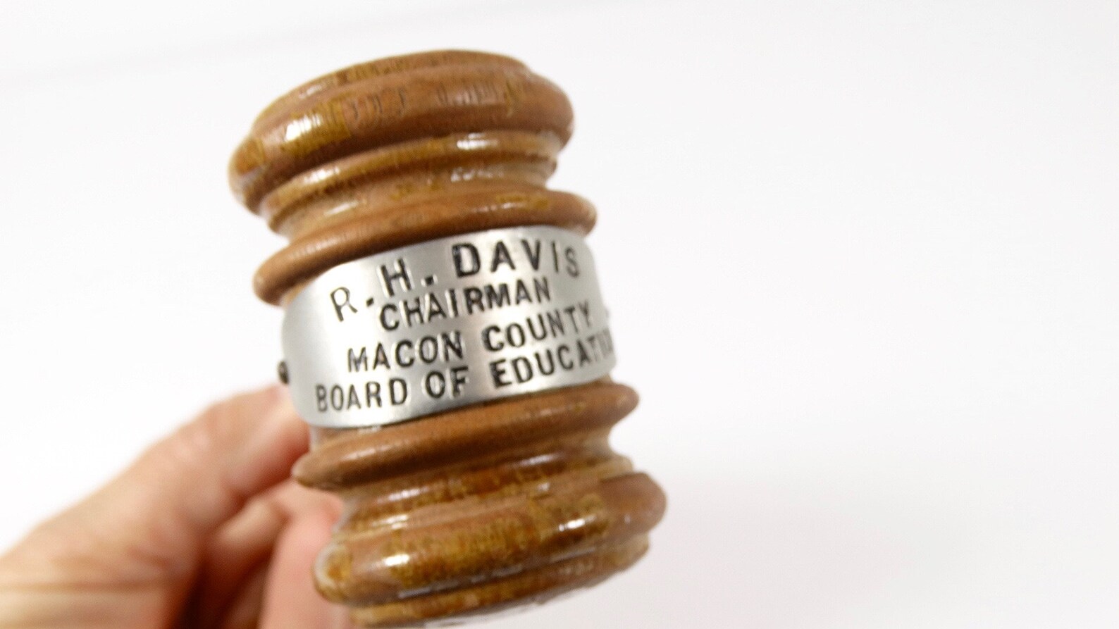 Vintage Honorary Gavel Wood Ceremonial Gavel Macon GA 1960s - Etsy