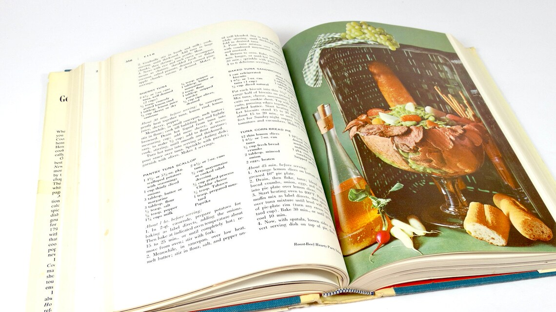 1963 the New Good Housekeeping Cookbook 1960s Cook Book - Etsy