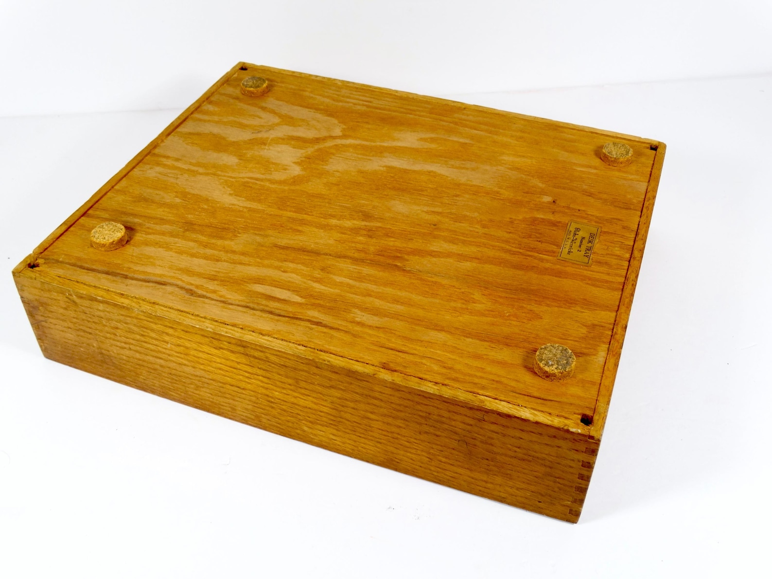 Antique Globe Wernicke Wood Office Tray No 2 20s-30s Wood Office Tray ...