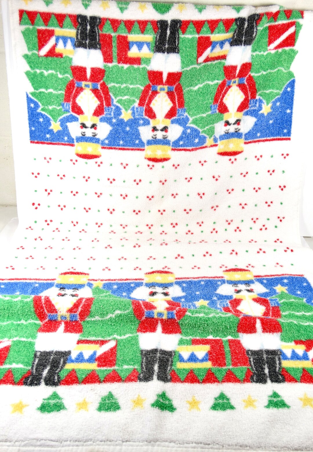 Nutcracker Bath Towel Nutcracker Vintage First Lady Nutcracker Bath ...