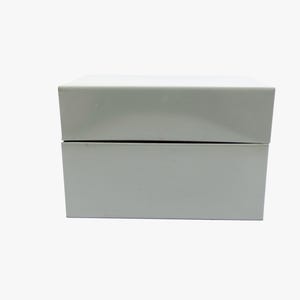 Vintage Metal Card File Box With Month and Number Tabs Vintage Index ...