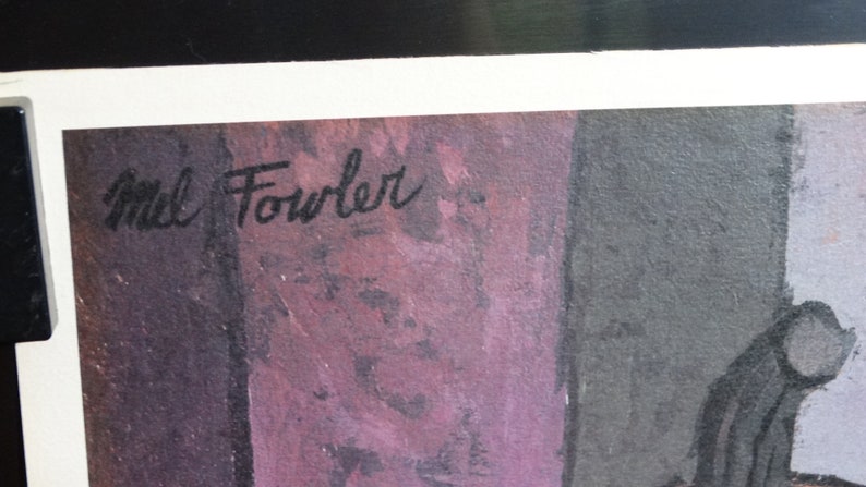 Vintage Mel Fowler Still Life Litho Midmod Lithograph MCM | Etsy